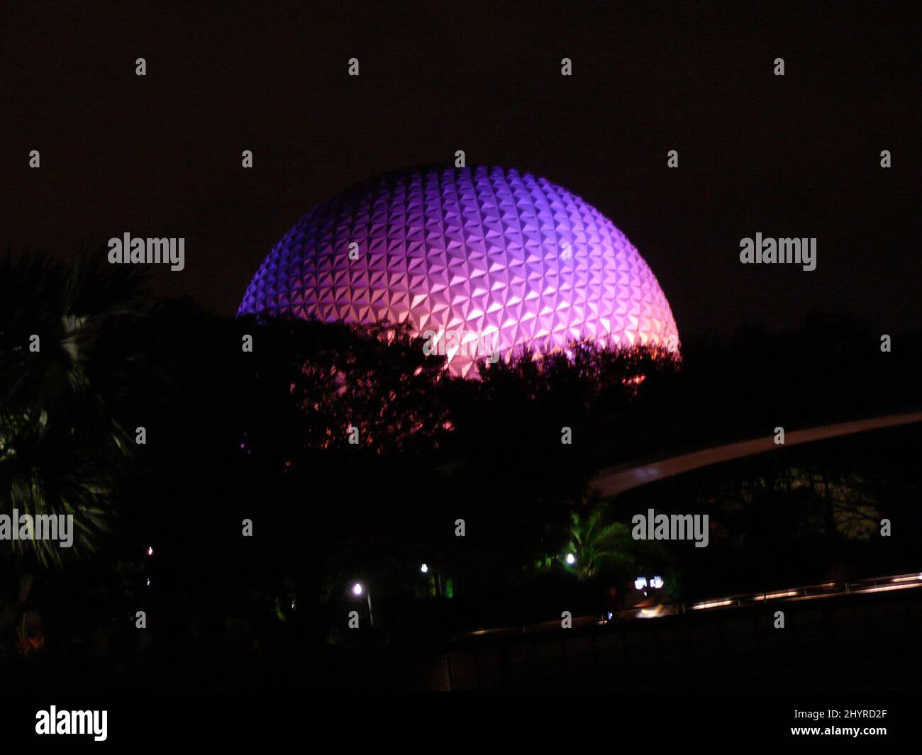 Disney's Epcot Park at Walt Disney World in Orlando, Florida Stock ...