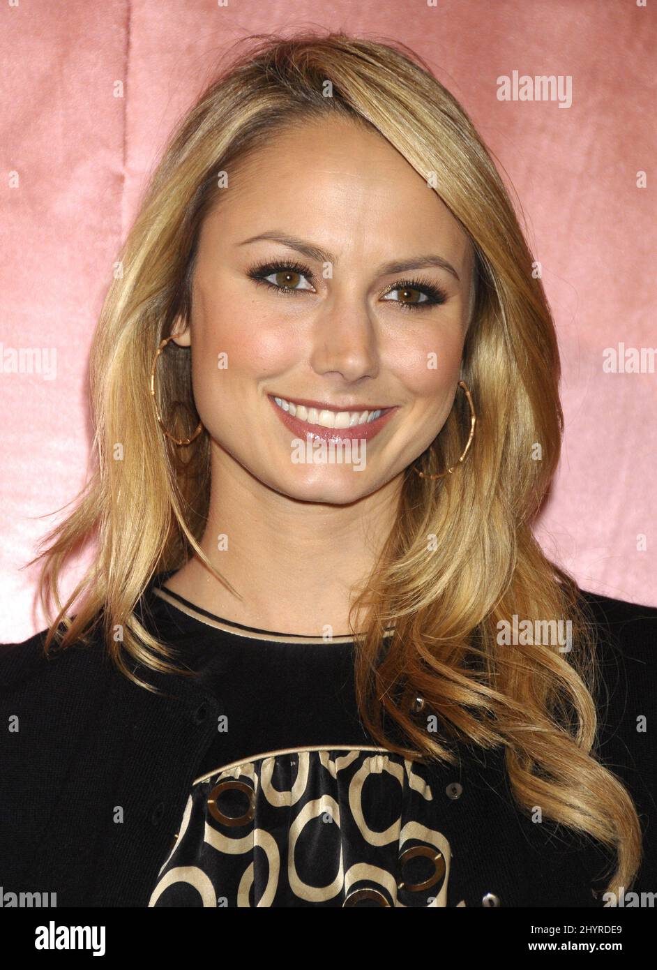 Stacy Keibler arrives for The 7th Annual Awards Season Diamond Fashion ...