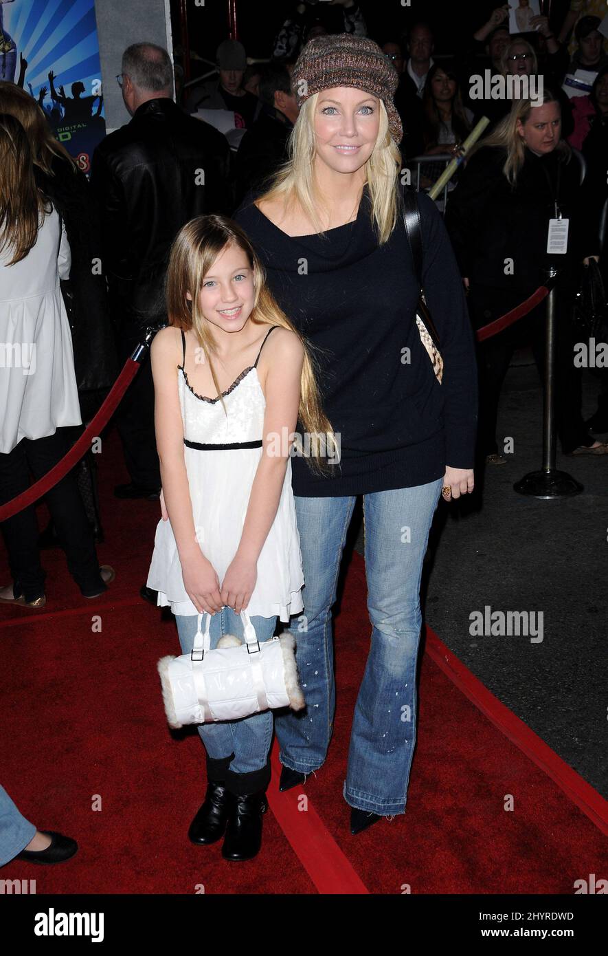 Heather Locklear and daughter Ava attend the Hannah Montana and Miley ...