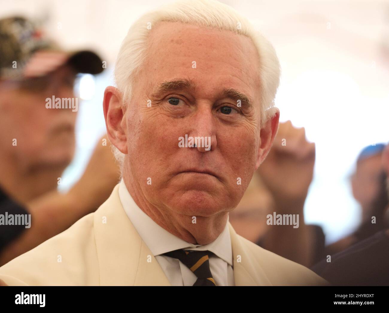 Roger Stone at the Global Vision Bible Church in Mt. Juliet, TN. on ...