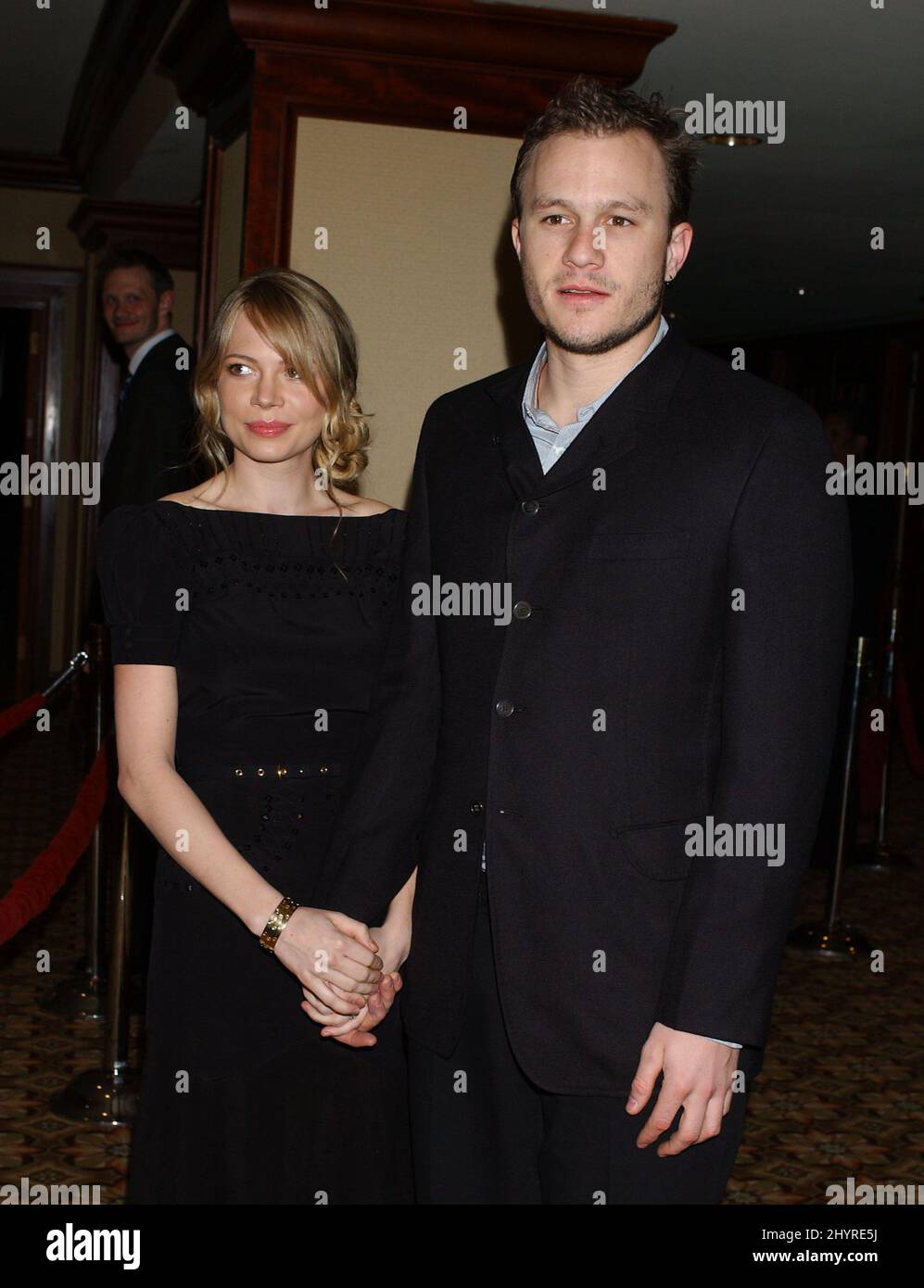 Heath Ledger and Michelle Williams attend The 58th Annual DGA Awards ...