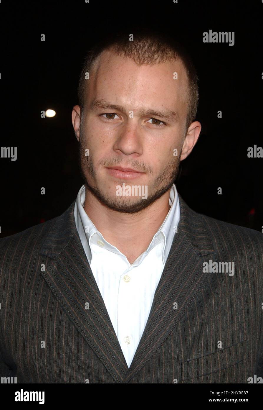 Heath Ledger attends "The Four Feathers" premiere held at the Mann ...
