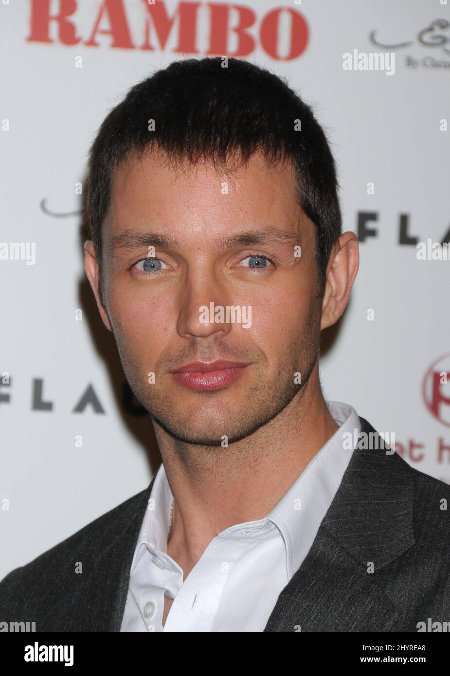 Matthew Marsden attending the"Rambo" World Premiere. Held at Planet ...