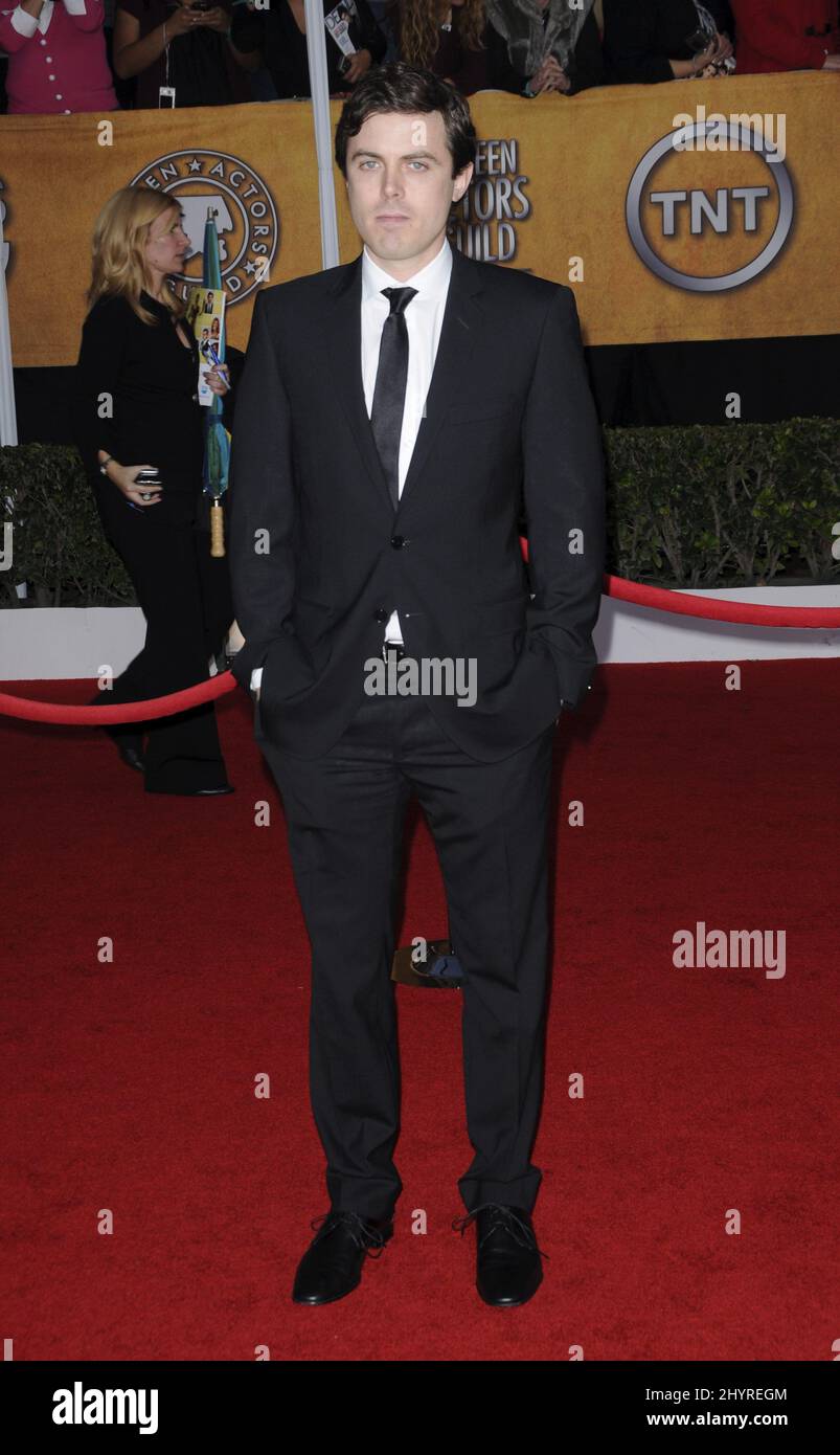 Casey Affleck arrives at the 14th Annual Screen Actors Guild Awards ...