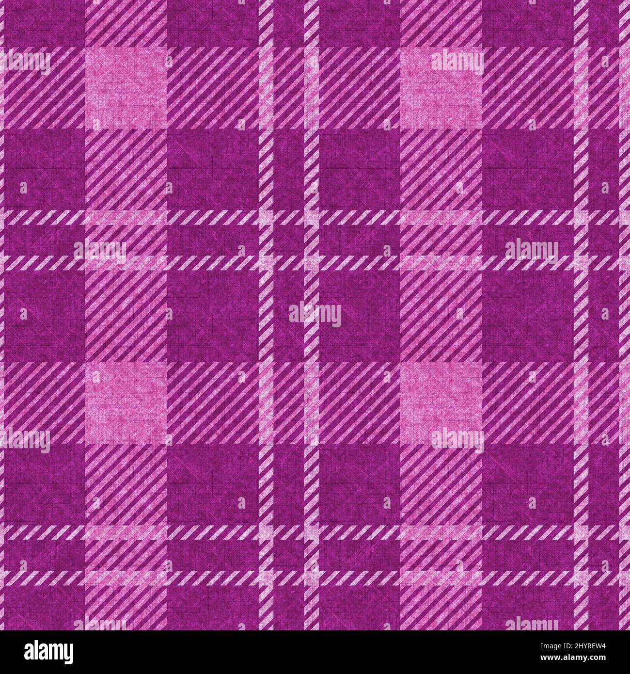 Bright pink summer woven plaid texture. Seamless woollen feminine style ...