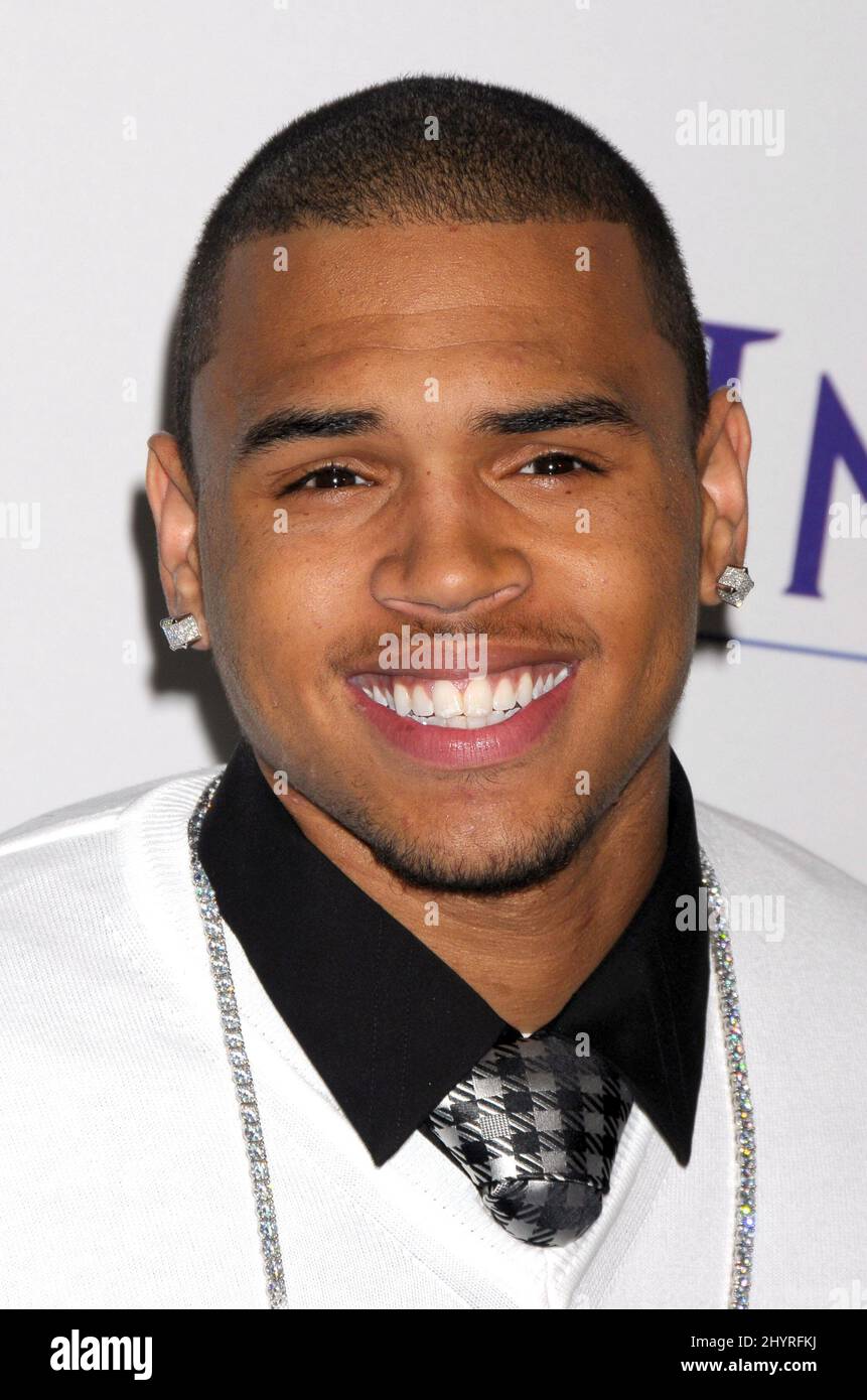 Chris brown attend hi-res stock photography and images - Alamy