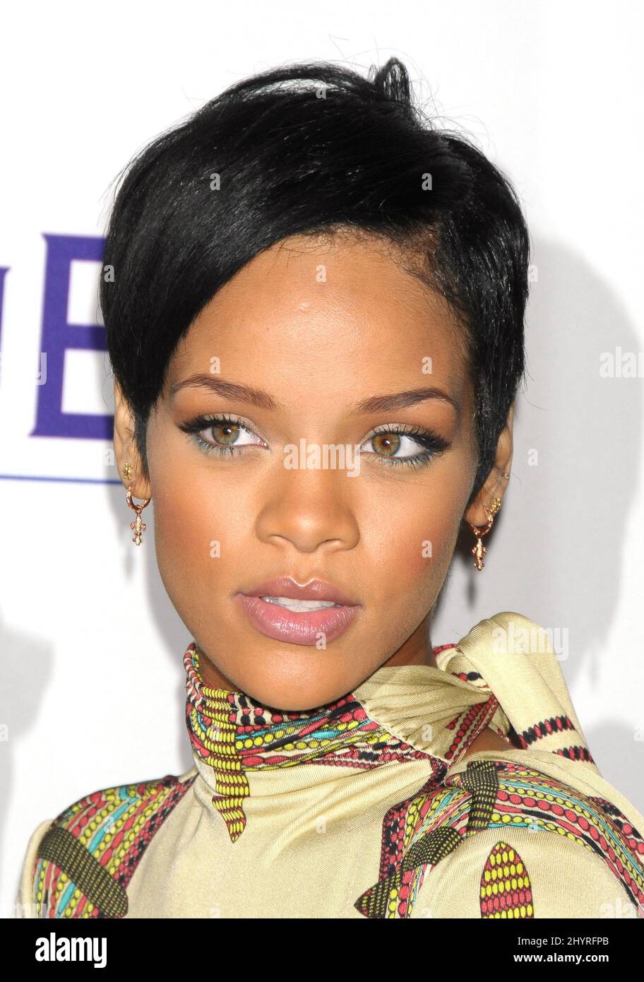 Rihanna attends the 2008 Clive Davis Pre-GRAMMY Party held at the ...