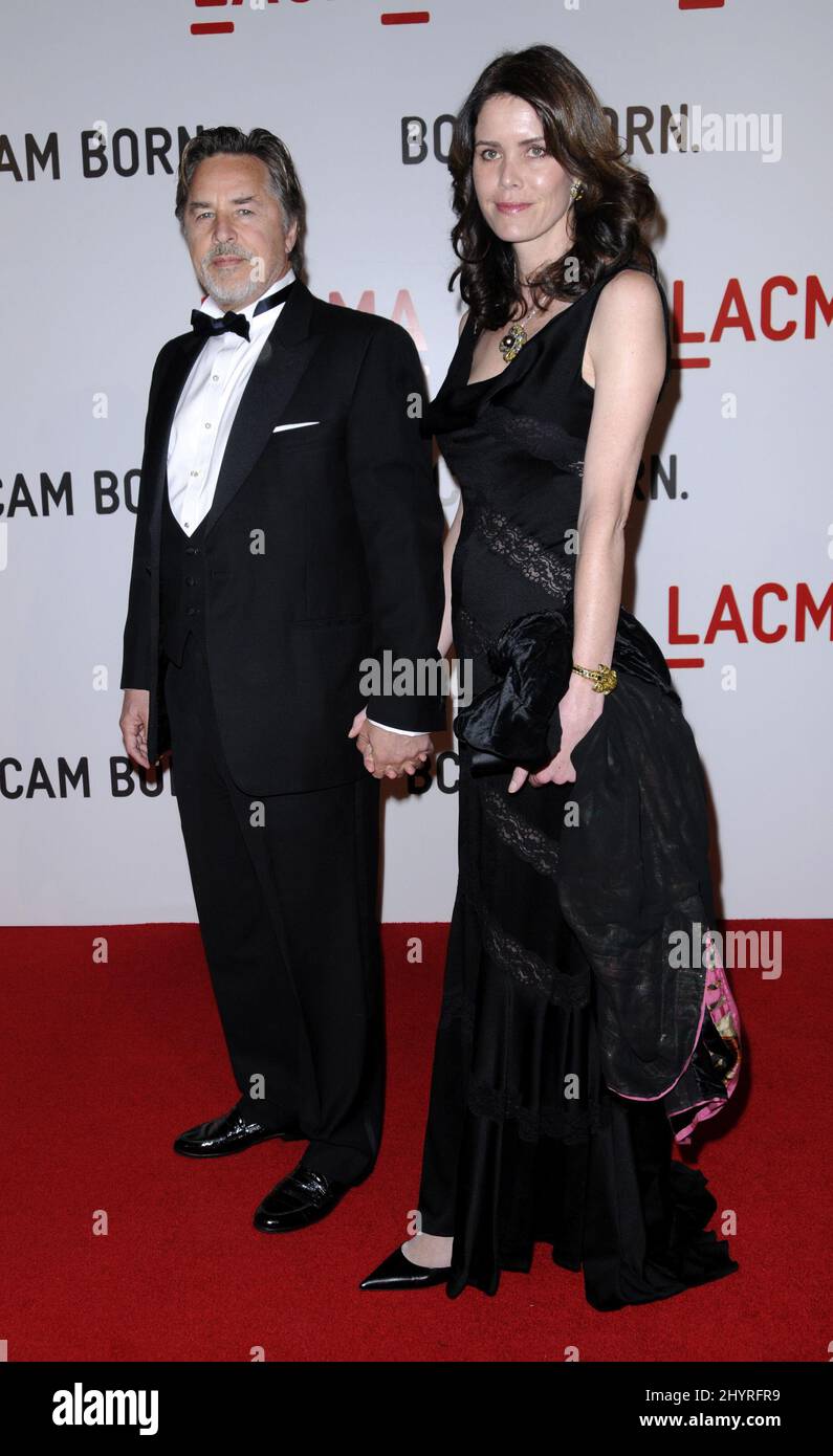 Don Johnson and Kelley Phleger attend The Opening Celebration of the ...