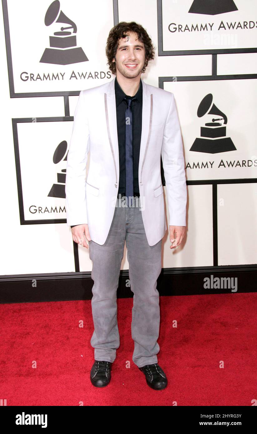 Josh Groban attends the 50th Annual GRAMMY Awards held at Staples ...