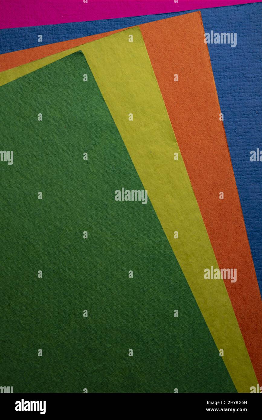 Colorful textured paper background design Stock Photo - Alamy