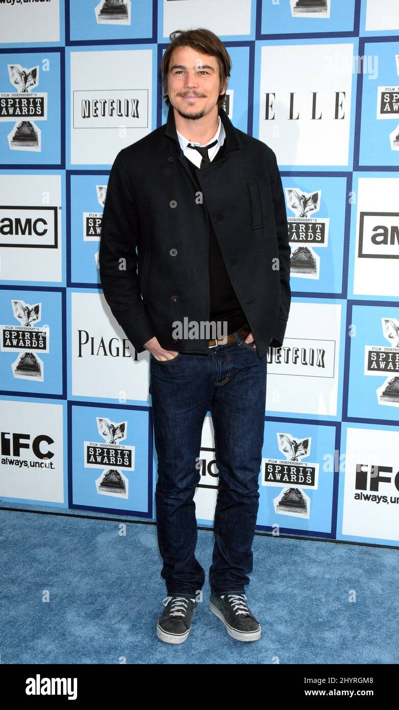 Josh Harnett attends the 2008 Film Independent Spirit Awards held on ...