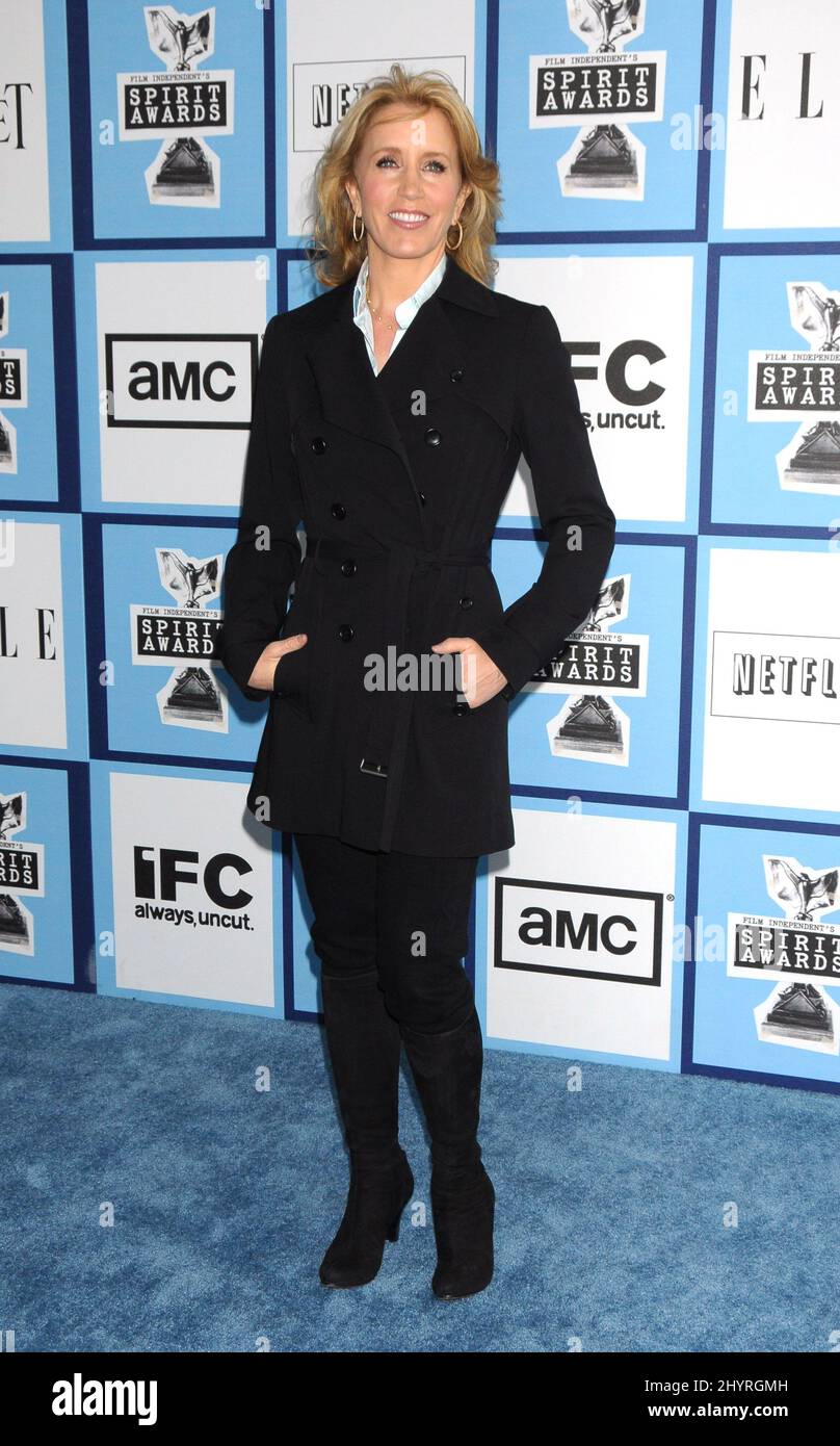 Felicity Huffman attends the 2008 Film Independent Spirit Awards held ...
