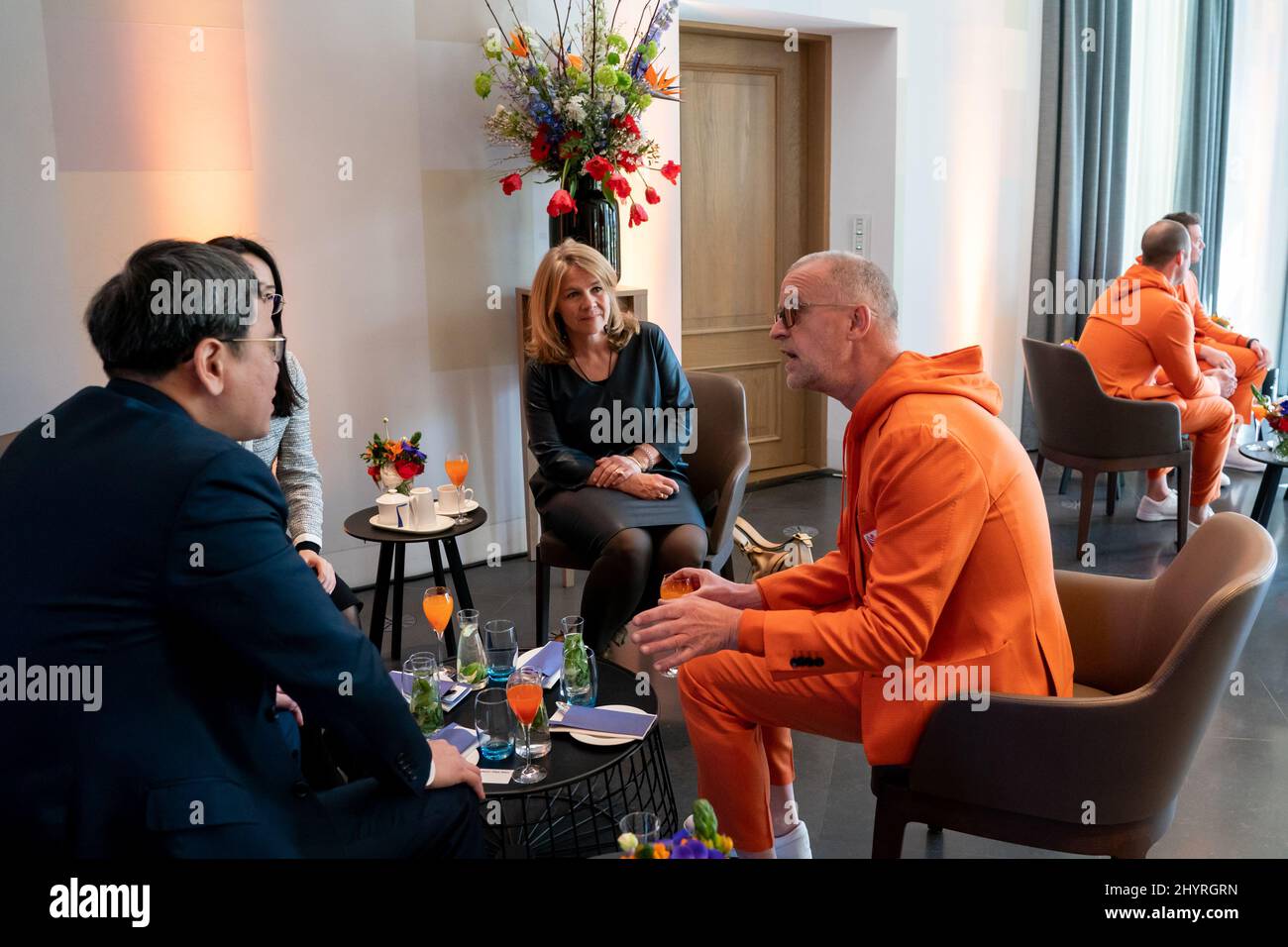 THE HAGUE, NETHERLANDS - MARCH 15: Chairman national paralympic ...