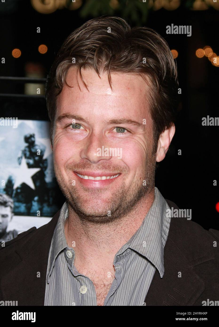 Brad Rowe attends the premiere of 'Stop-Loss' at the Director's Guild ...