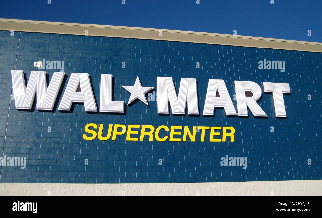 Wal*Mart Supercenter in Reno, Nevada Stock Photo - Alamy