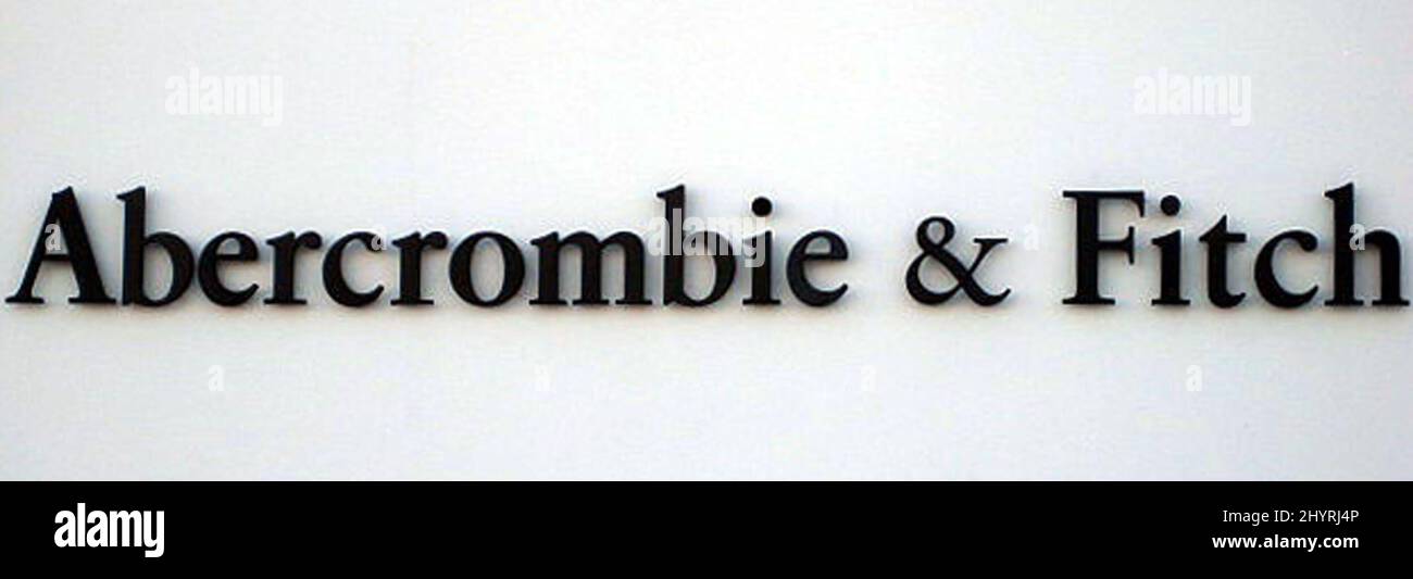 Abercrombie & Fitch store sign in Reno, Nevada Stock Photo - Alamy