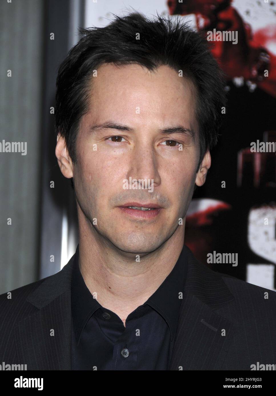 Keanu Reeves attends the Street Kings premiere, held at Grauman's ...