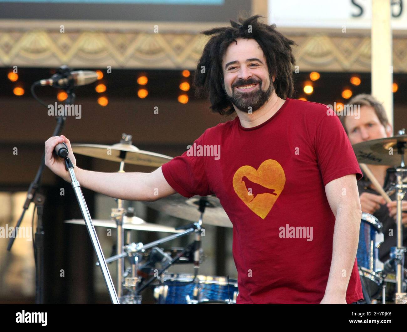 Adam Duritz of Counting Crows live in concert at the Apple Store in Los ...