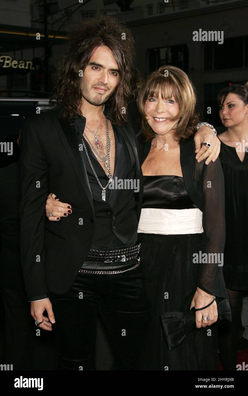 Russell brand with his mother barbara hi-res stock photography and ...