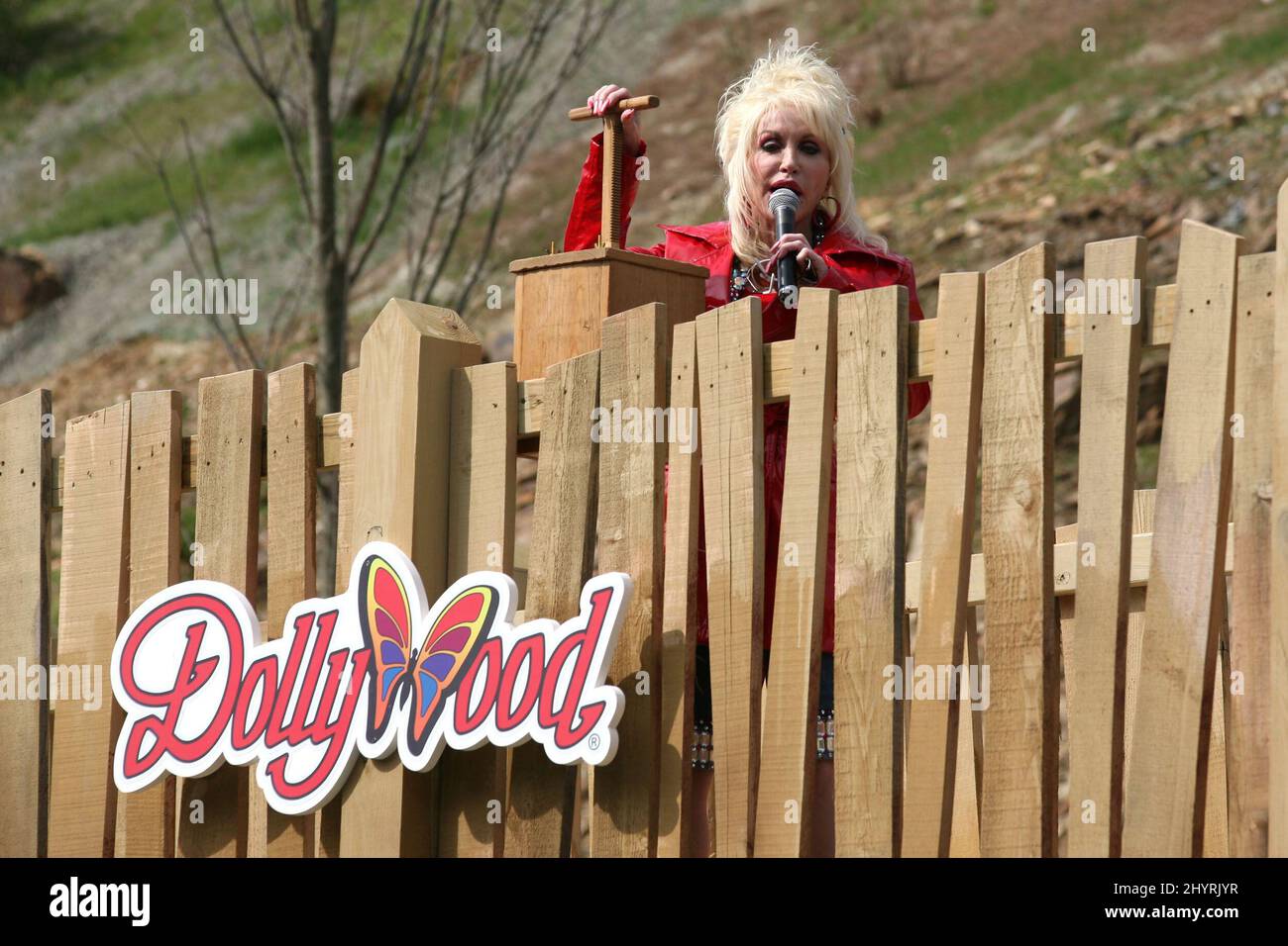 Dolly Parton at Dollywood's 23rd Annual Grand Opening and unveiling of ...