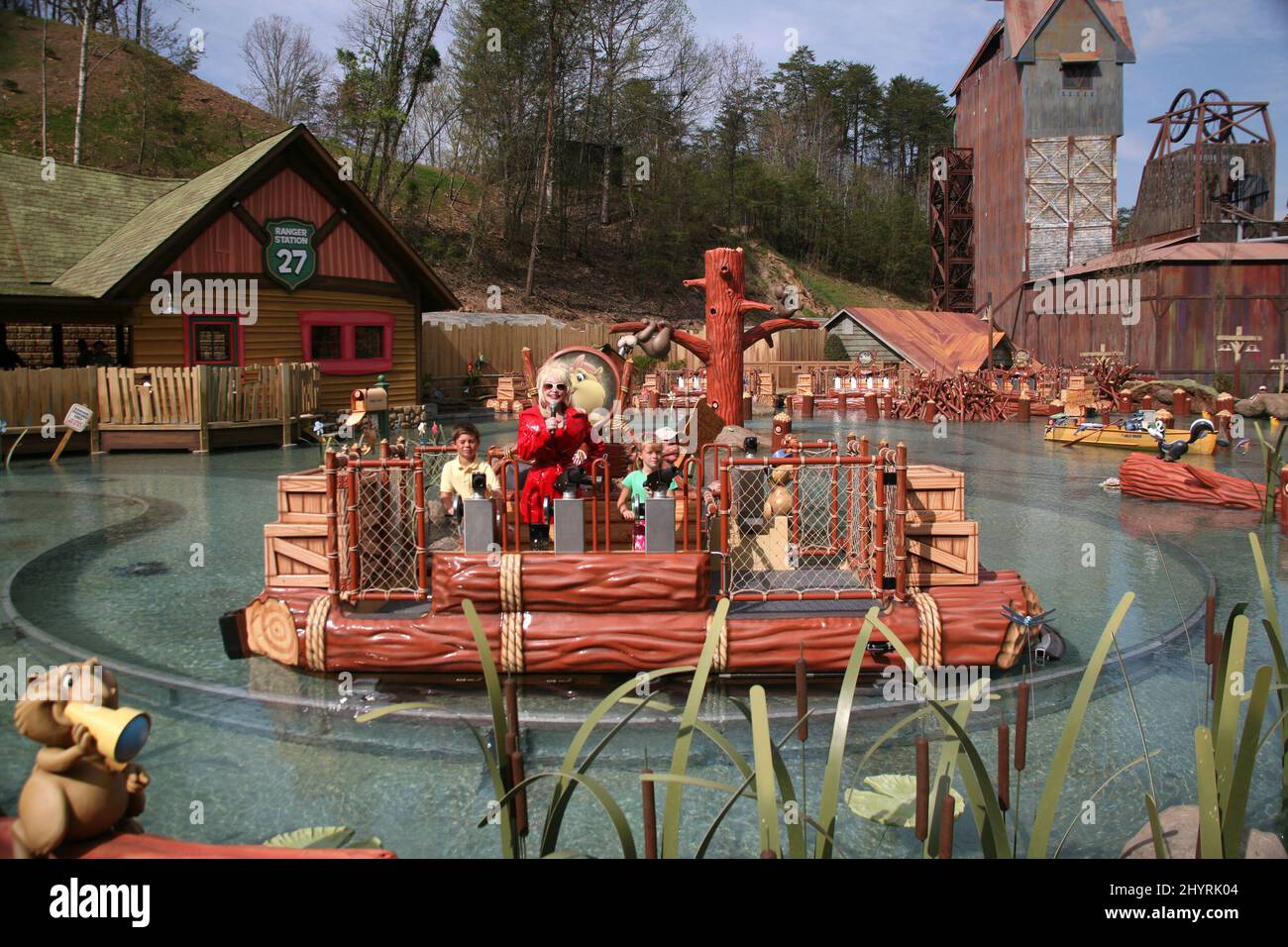 Dolly Parton at Dollywood's 23rd Annual Grand Opening and unveiling of ...