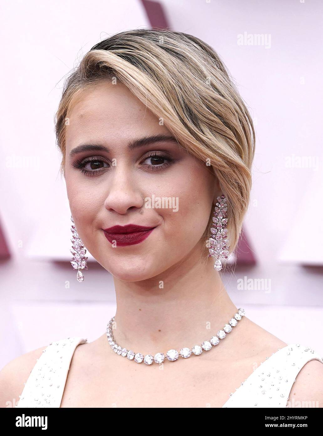Maria Bakalova at the 93rd Annual Academy Awards held at Union Station ...