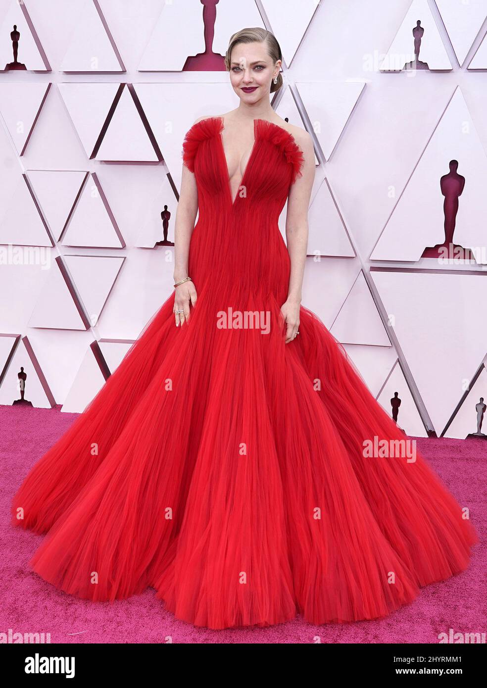 Amanda Seyfried at the 93rd Annual Academy Awards held at Union Station ...