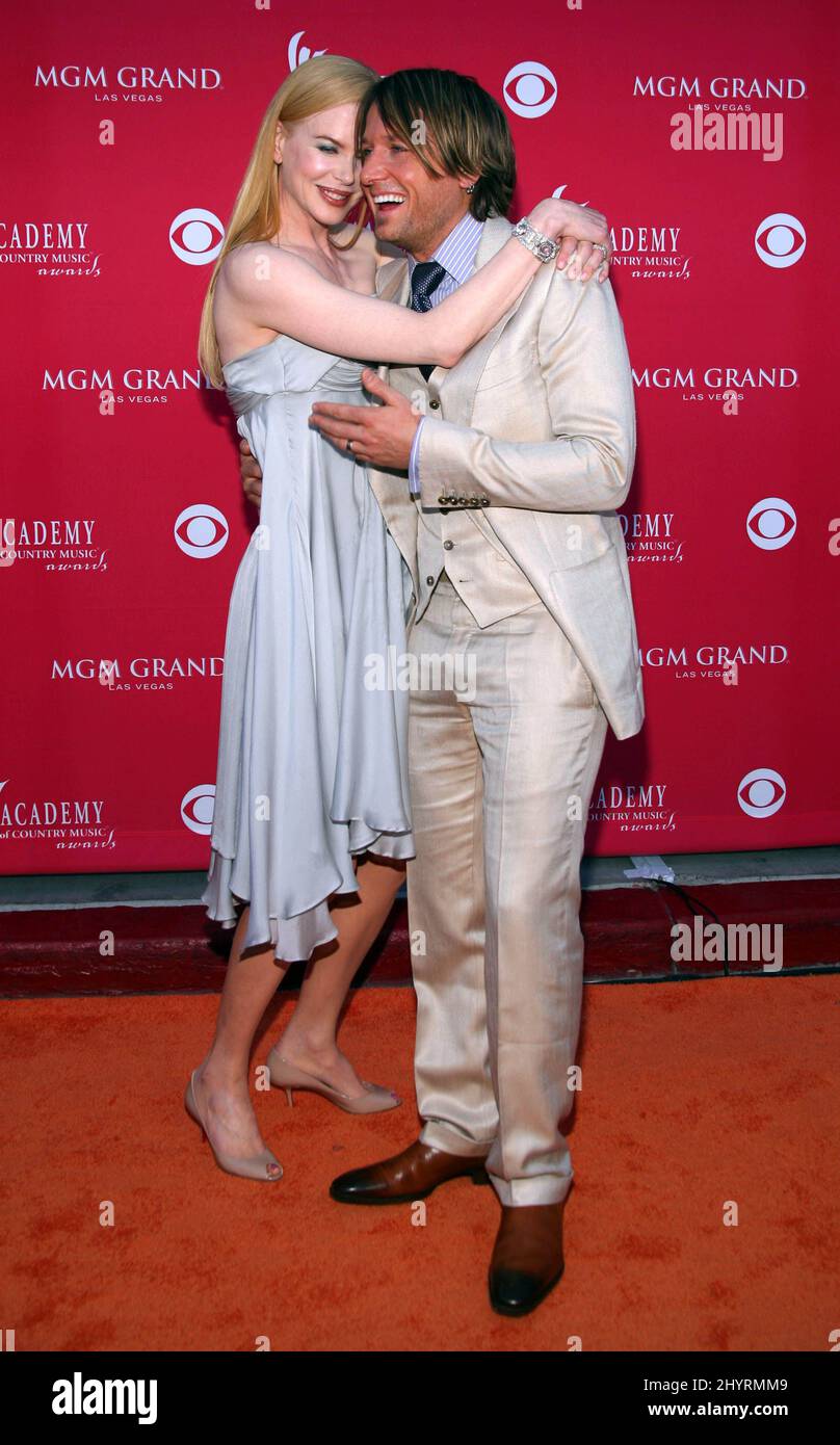 Nicole Kidman and Keith Urban attend the 43rd Academy of Country Music ...