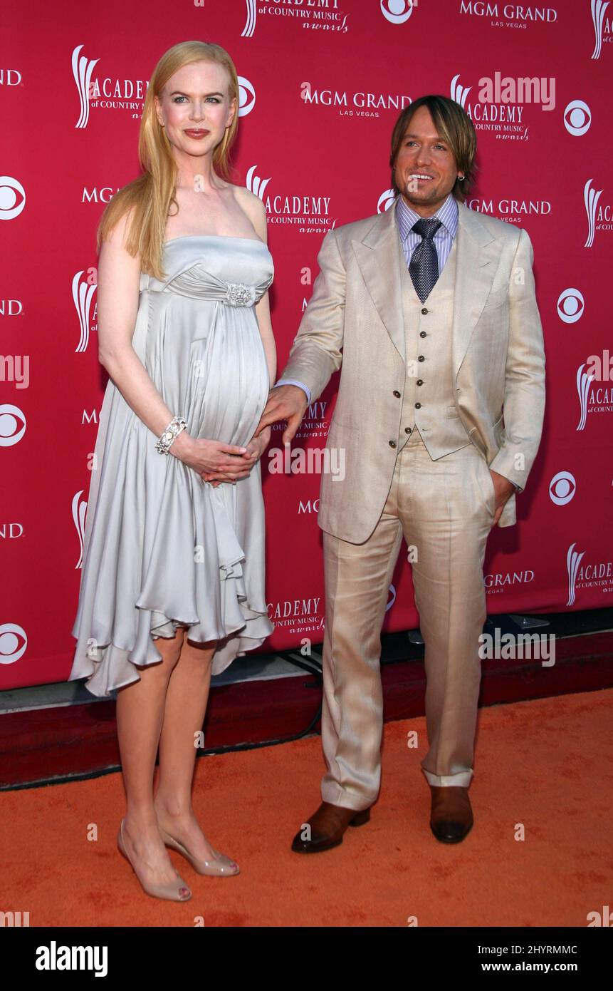 Nicole Kidman and Keith Urban attend the 43rd Academy of Country Music ...