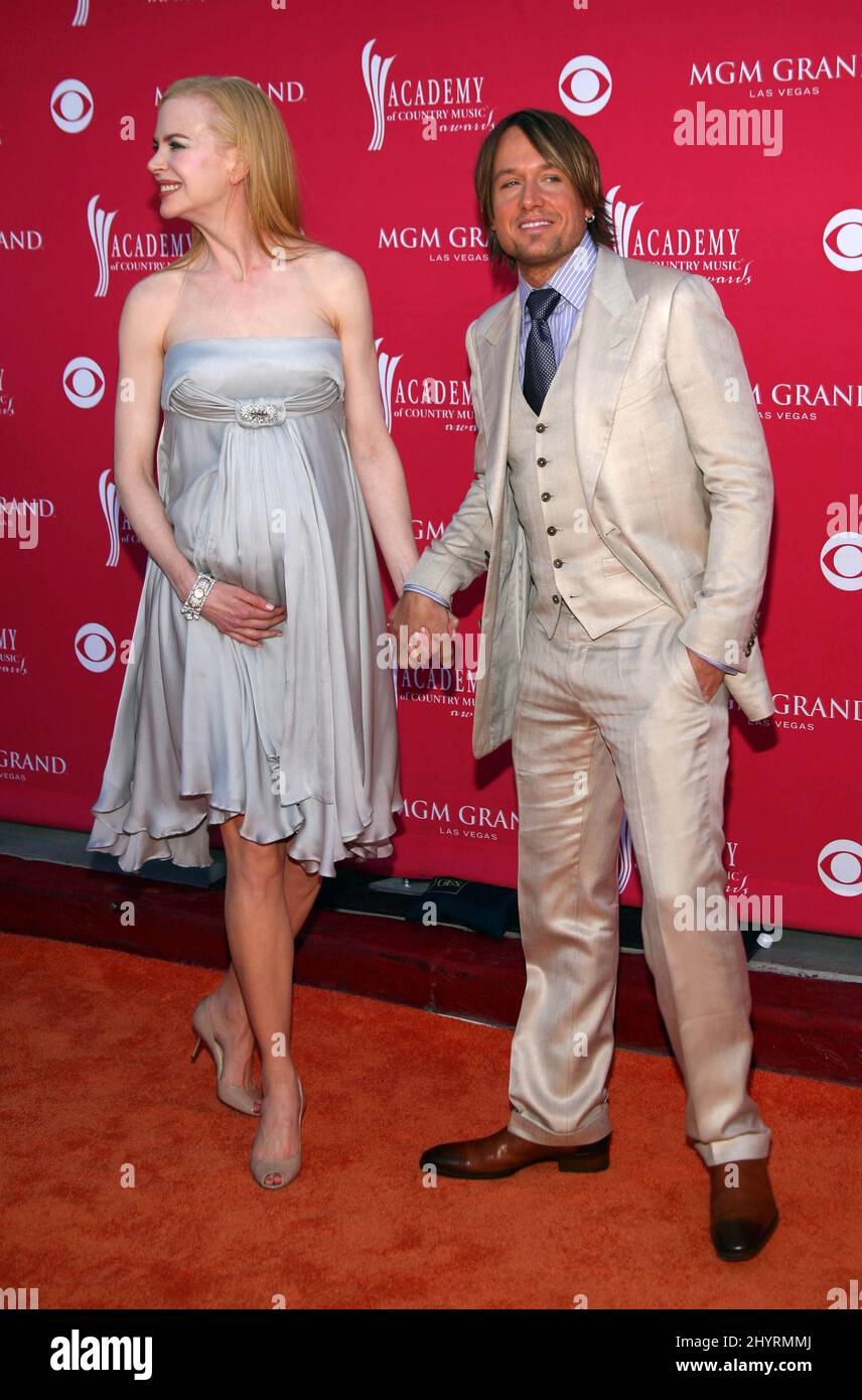 Nicole Kidman and Keith Urban attend the 43rd Academy of Country Music ...