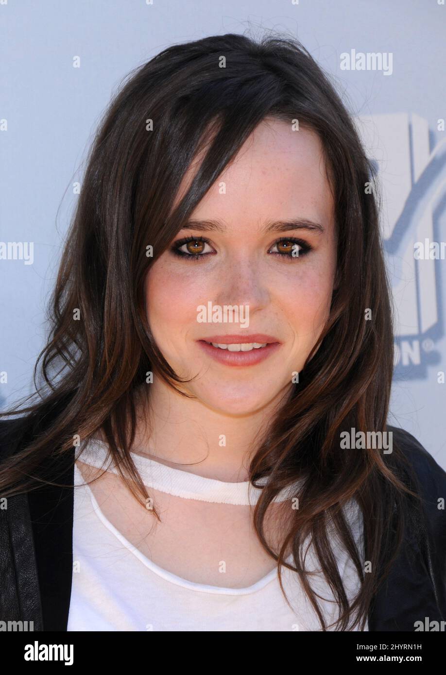 Ellen Page arriving at the 2008 MTV Movie Awards, Universal Studios ...