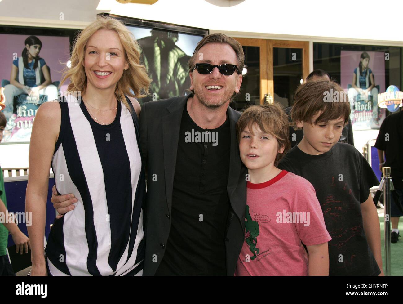 Tim Roth and family arrives for the premiere of the film "The ...
