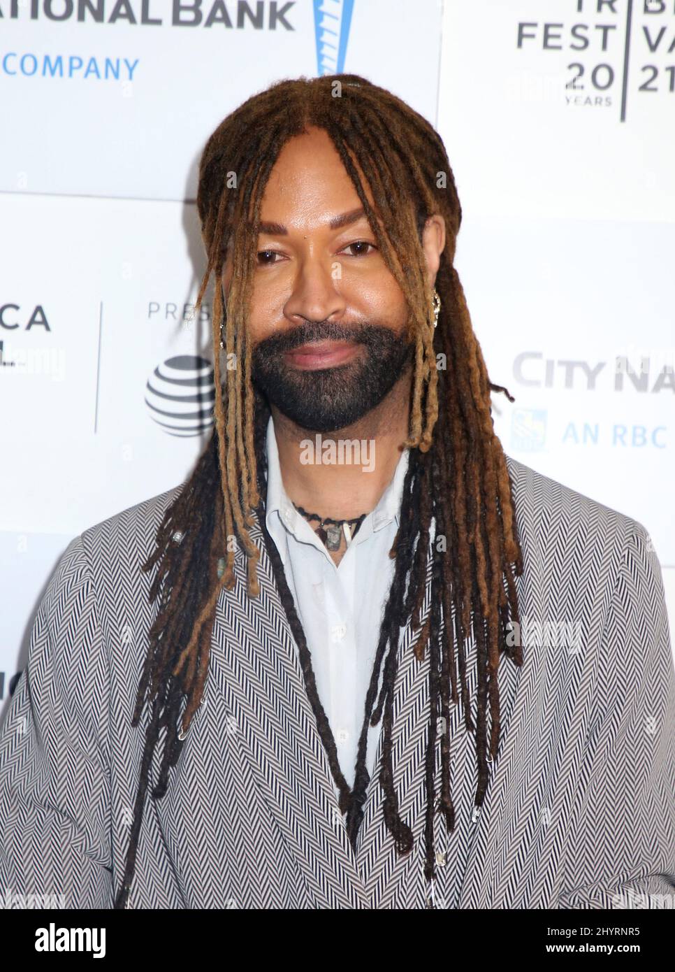 Ty Hunter attending the 2021 Tribeca Film Festival 'Legend of the ...