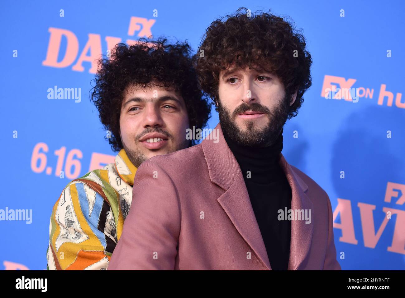 Benny Blanco and Dave Burd arriving to the ¢€˜Dave¢€™ Season 2 Premiere ...