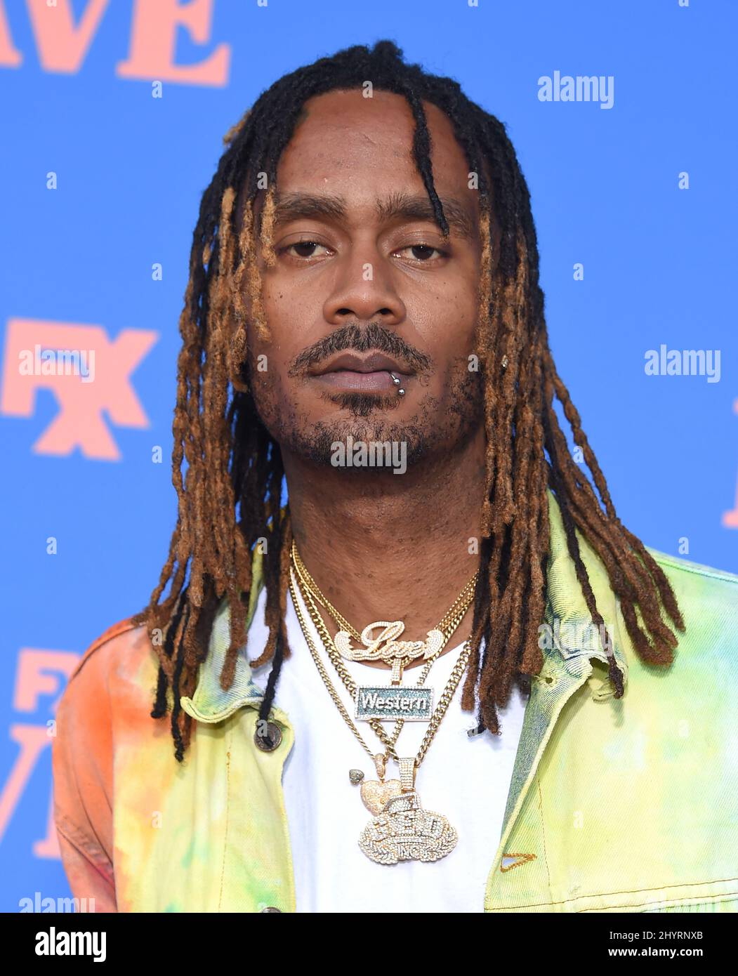 Gata arriving to the ¢€˜Dave¢€™ Season 2 Premiere at The Greek Theatre ...