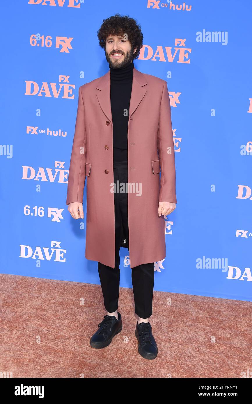 Dave Burd arriving to the ¢€˜Dave¢€™ Season 2 Premiere at The Greek ...