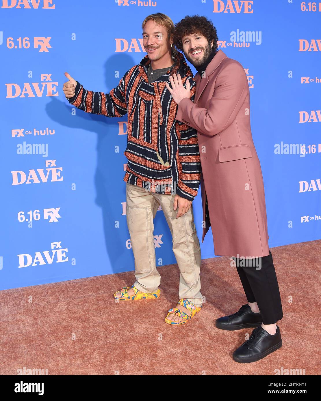 Diplo and Dave Burd arriving to the €˜Dave' Season 2 Premiere at The ...
