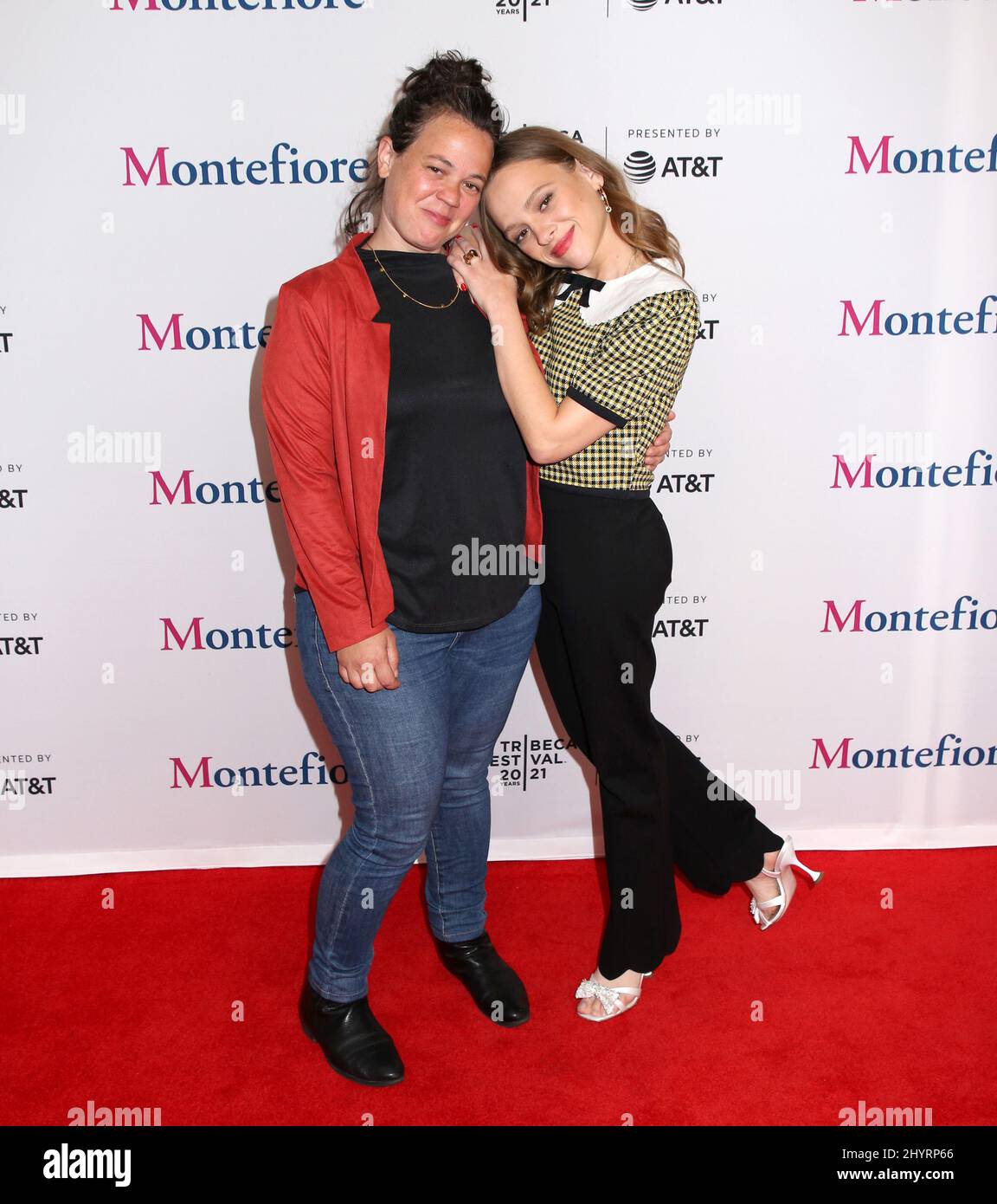 Ruthy Pribar (director) & Shira Haas attending the 2021 Tribeca Film ...