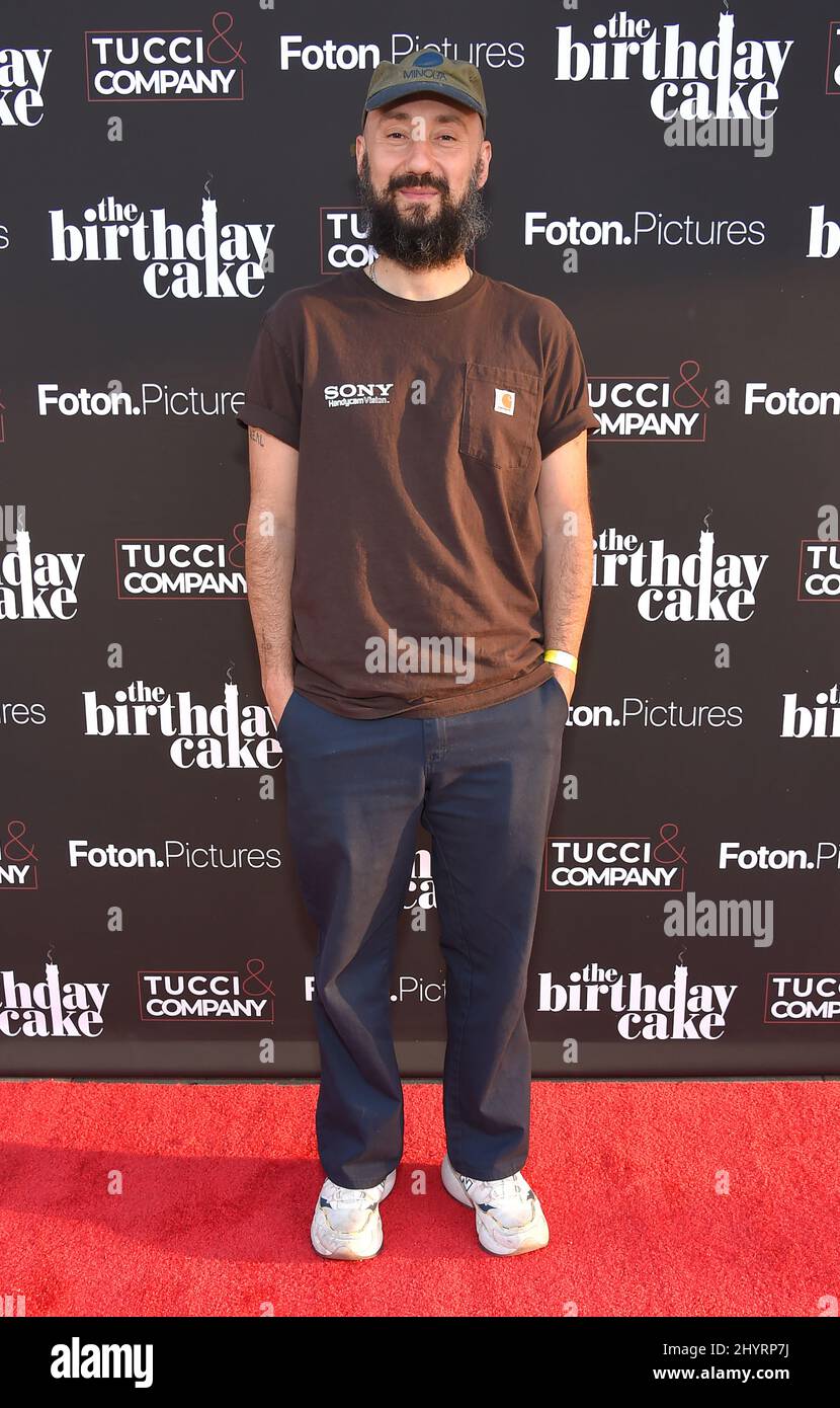 Jimmy Giannopoulos arriving to €'The Birthday Cake' Los Angeles ...