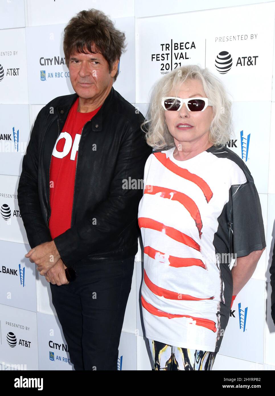 Clem Burke & Debbie Harry attending the 2021 Tribeca Film Festival ...
