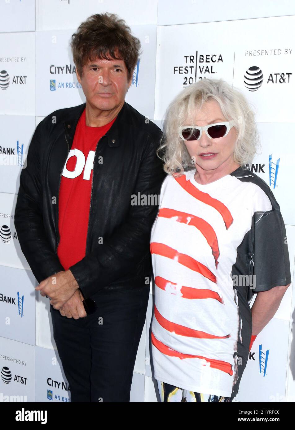 Clem Burke & Debbie Harry attending the 2021 Tribeca Film Festival ...