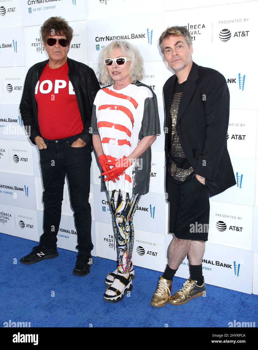 Blondie debbie harry 2021 hi-res stock photography and images - Alamy