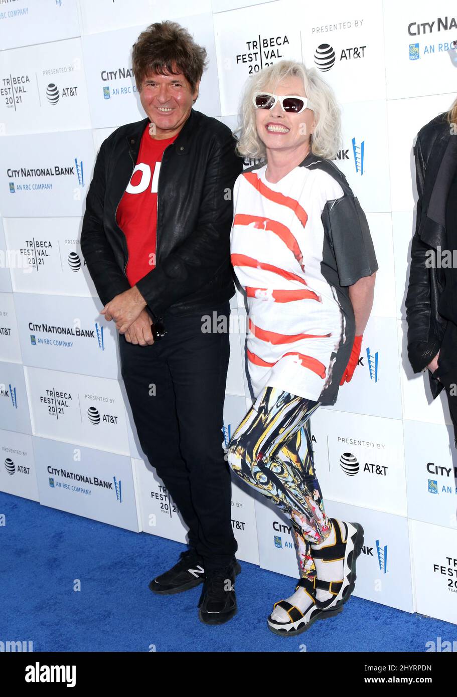 Clem Burke & Debbie Harry attending the 2021 Tribeca Film Festival ...