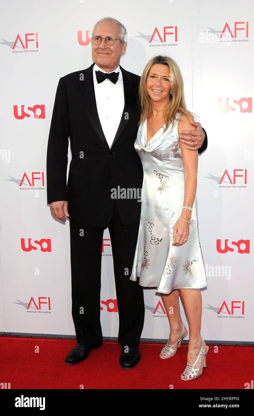Chevy chase and wife jayni hi-res stock photography and images - Alamy