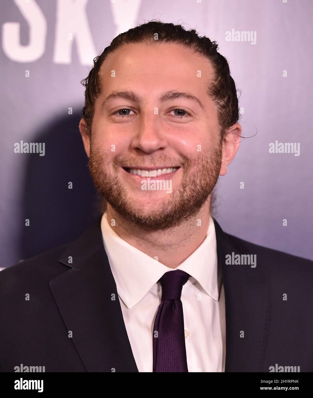 Max Aruj arriving to the Lansky€™ Los Angeles Premiere at Harmony Gold ...