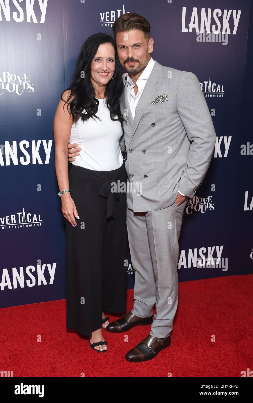 David Cade and Mother arriving to the Lansky€™ Los Angeles Premiere at ...