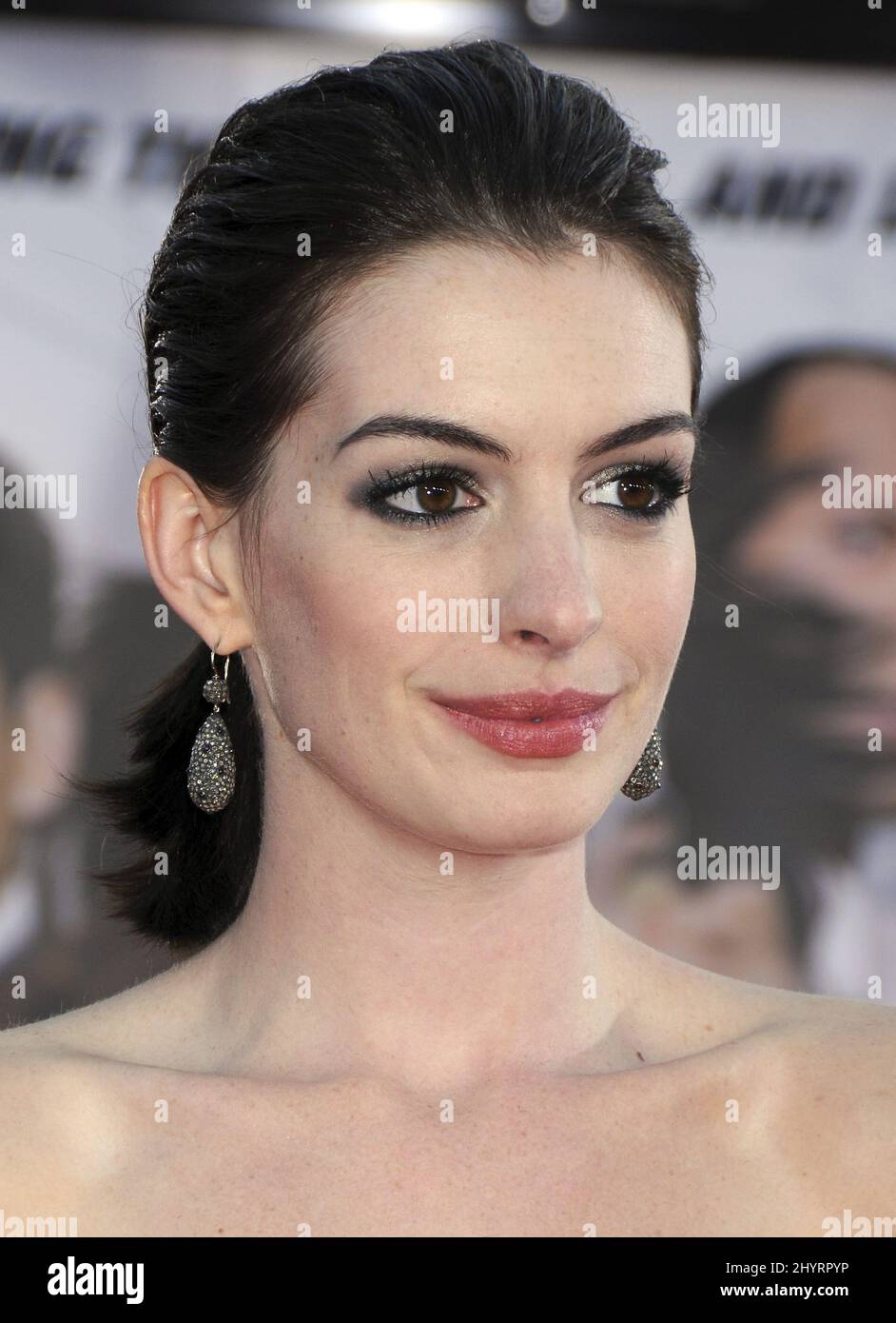 Anne Hathaway attending "Get Smart" World Premiere, held at the Mann ...