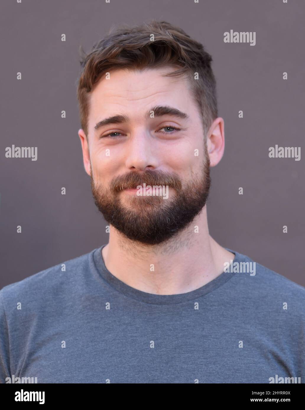 Dustin Milligan attending a photocell in Los Angeles, California Stock ...