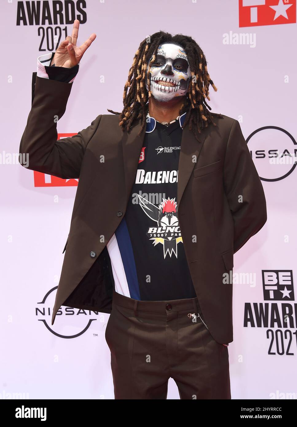 Note Marcato at the 2021 BET Awards held at Microsoft Theatre L.A. Live ...