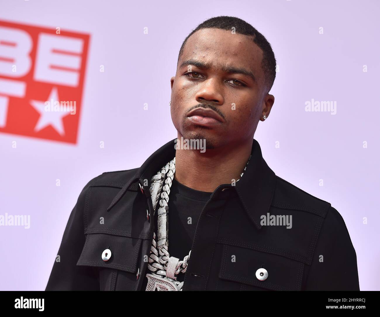 Roddy Ricch at the 2021 BET Awards held at Microsoft Theatre L.A. Live ...